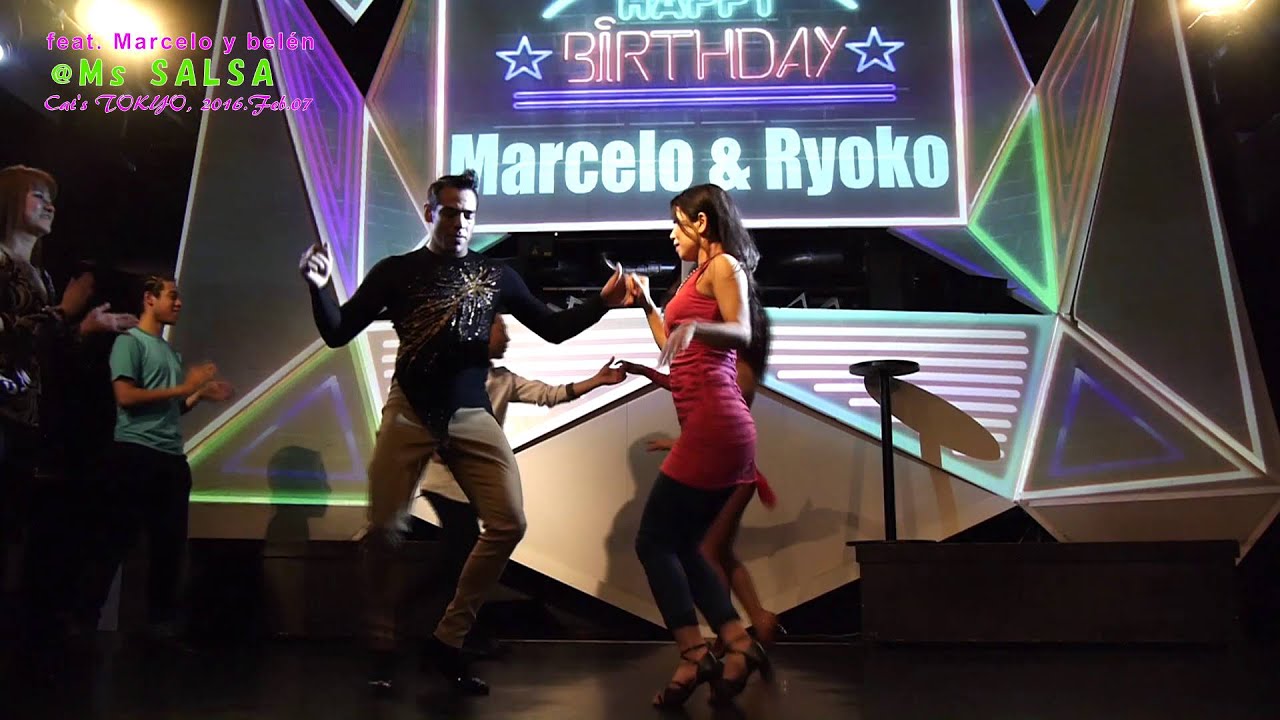 Marcelo Birthday SALSA@Ms SALSA, Cat's TOKYO, 2016.02.07 - YouTube