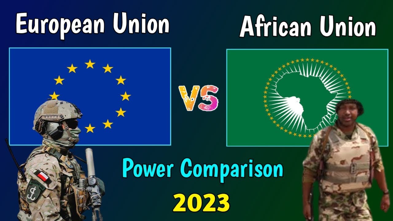 European Union vs African Union Military Power Comparison 2023 ...