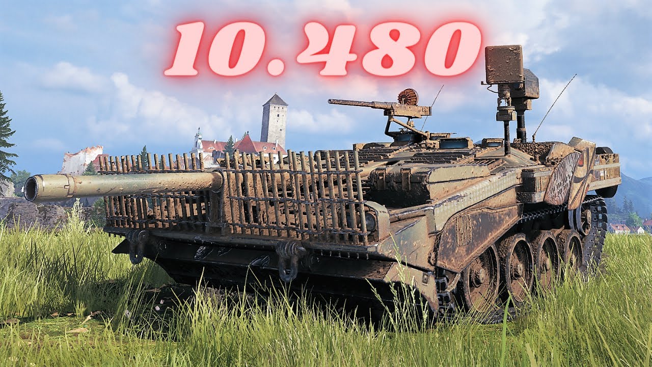 Strv 103B - 10.480 Damage 7 Kills & Strv 103B 9 Kills World of Tanks ...