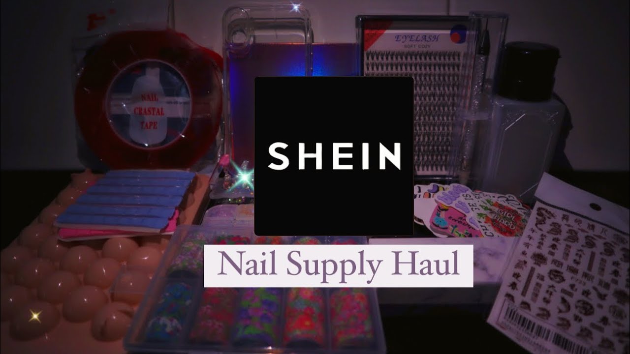 SHEIN: Nail Supply Haul! (Cheap Nail Supplies) - YouTube