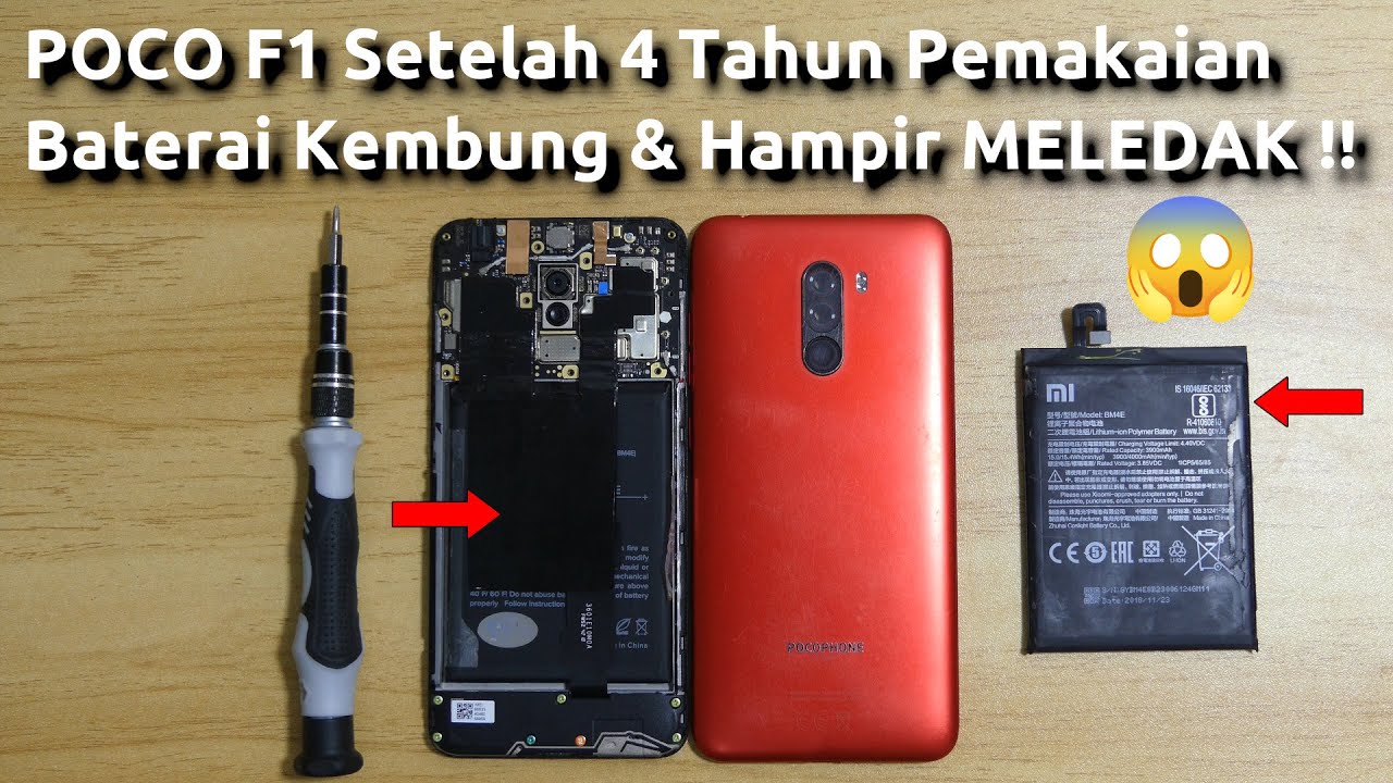 Cara Ganti Baterai Pocophone F1- Cara Ganti Batre Poco F1 - YouTube