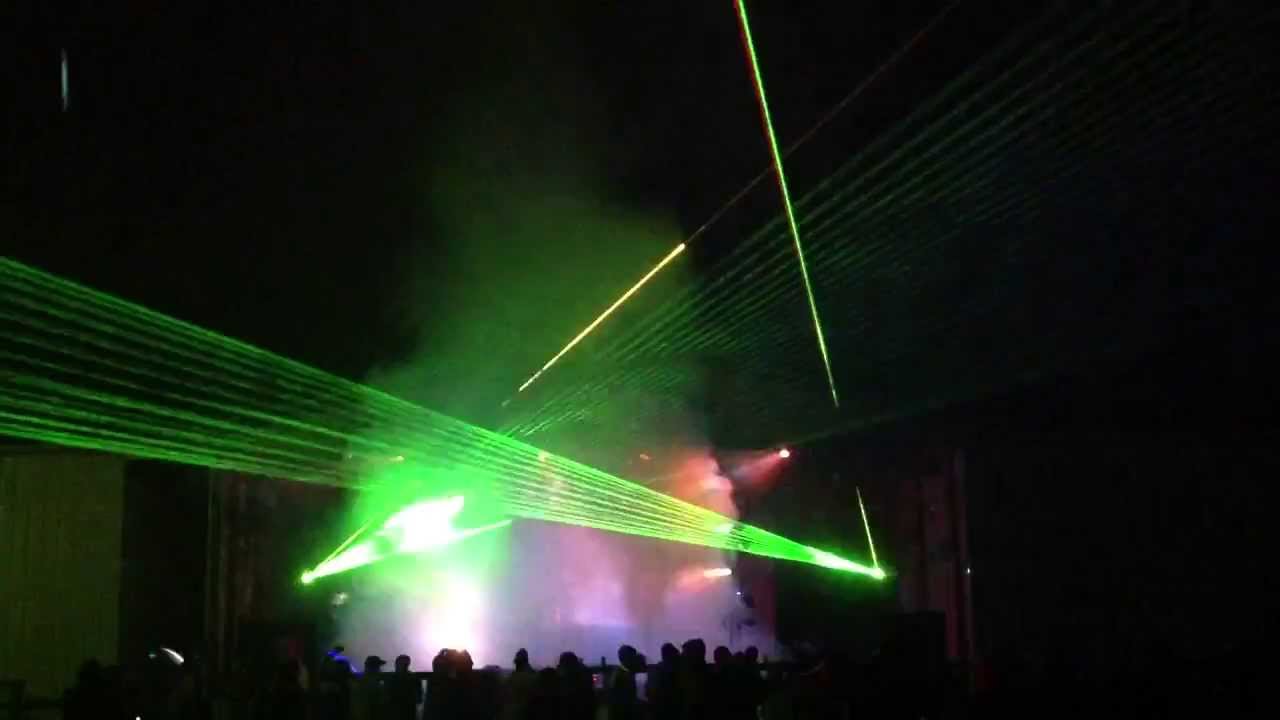 Bass Camp 2013 Motor City Lasers And Detroit Rave Scene Light Show ...