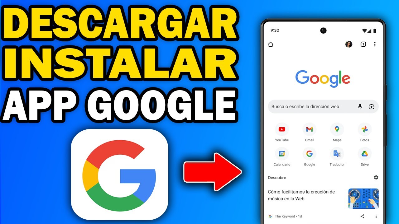 Cómo DESCARGAR e INSTALAR la app de Google en iPhone o Android (Paso a ...