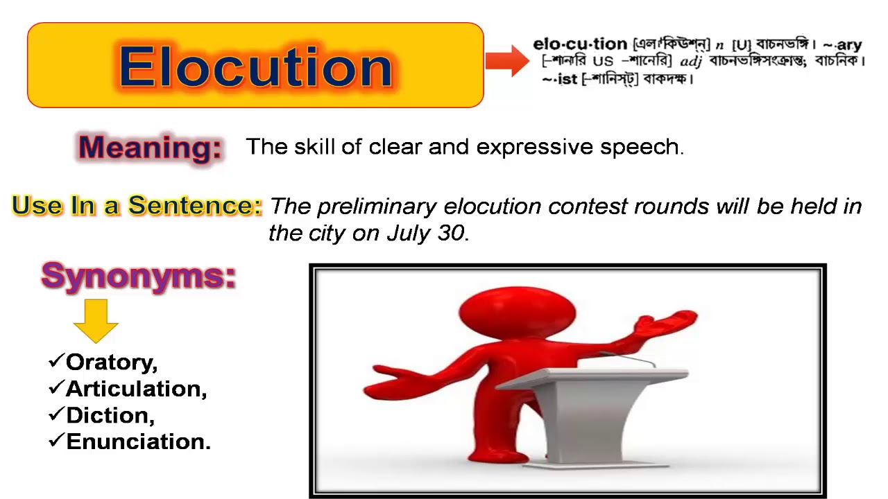 #Elocution-(Learn BCS English Vocabulary with Picture) - YouTube