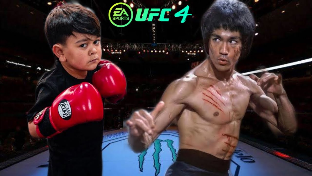 BRUCE LEE VS ABDU ROZIK😱🔥 (EA SPORTS UFC 4) PS5 | UFC KNOCKOUTS | BRUCE ...