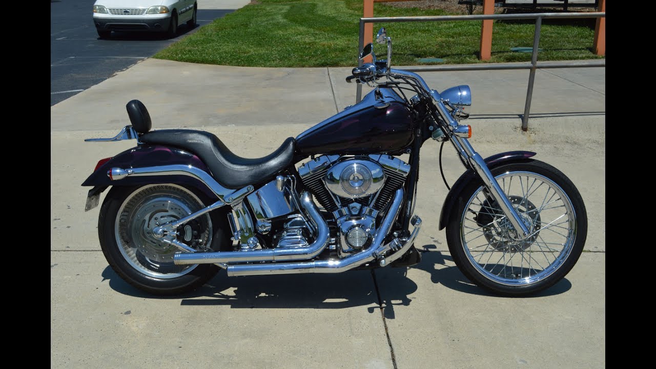 2001 Harley-Davidson® FXSTD - Softail Deuce 1705 - YouTube