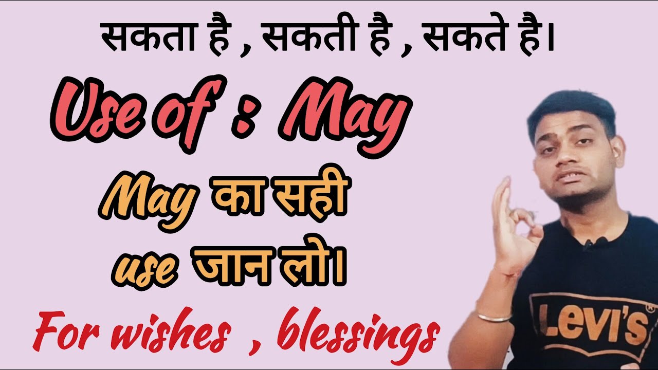 Use of May modal | may ka use kese karte hai | modals in english ...