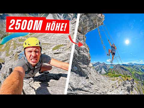 HIMMELS-LEITER zur Bergspitze BEZWUNGEN!⛰️ & Endloser Klettersteig zum Saulakopf!🧗🏽