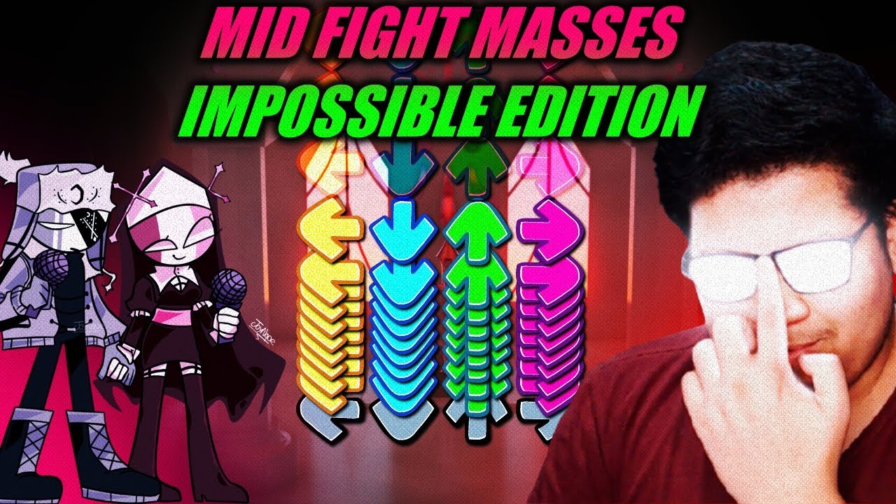 I MADE MID-FIGHT MASSES IMPOSSIBLE! - FNF Hard Mod ! - YouTube