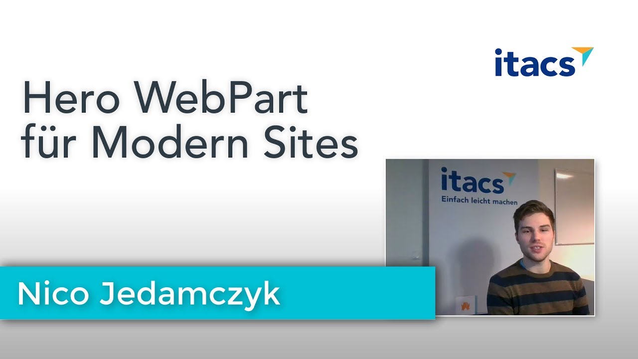 SharePoint Online - Hero Webpart Tutorial für Modern Sites - YouTube