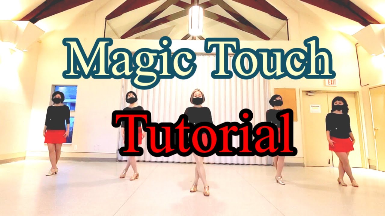 Magic Touch Line Dance Tutorial 스텝설명 - YouTube