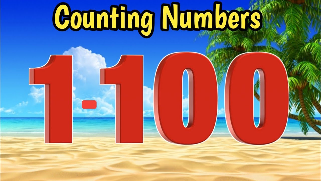 1 to 100 Numbers Counting || 123 || Numbers Counting 100 || Kids Math ...
