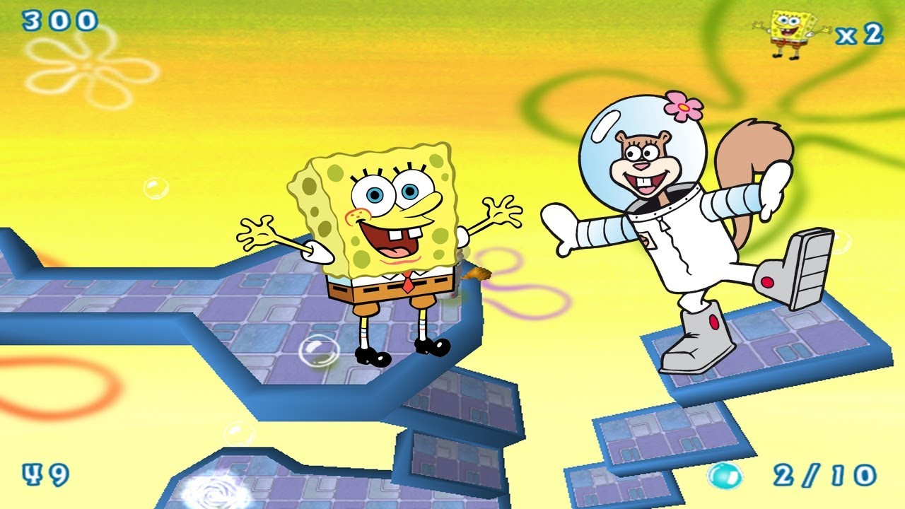 SpongeBob SquarePants Obstacle Odyssey 2: Time Trouble Part 4 - YouTube
