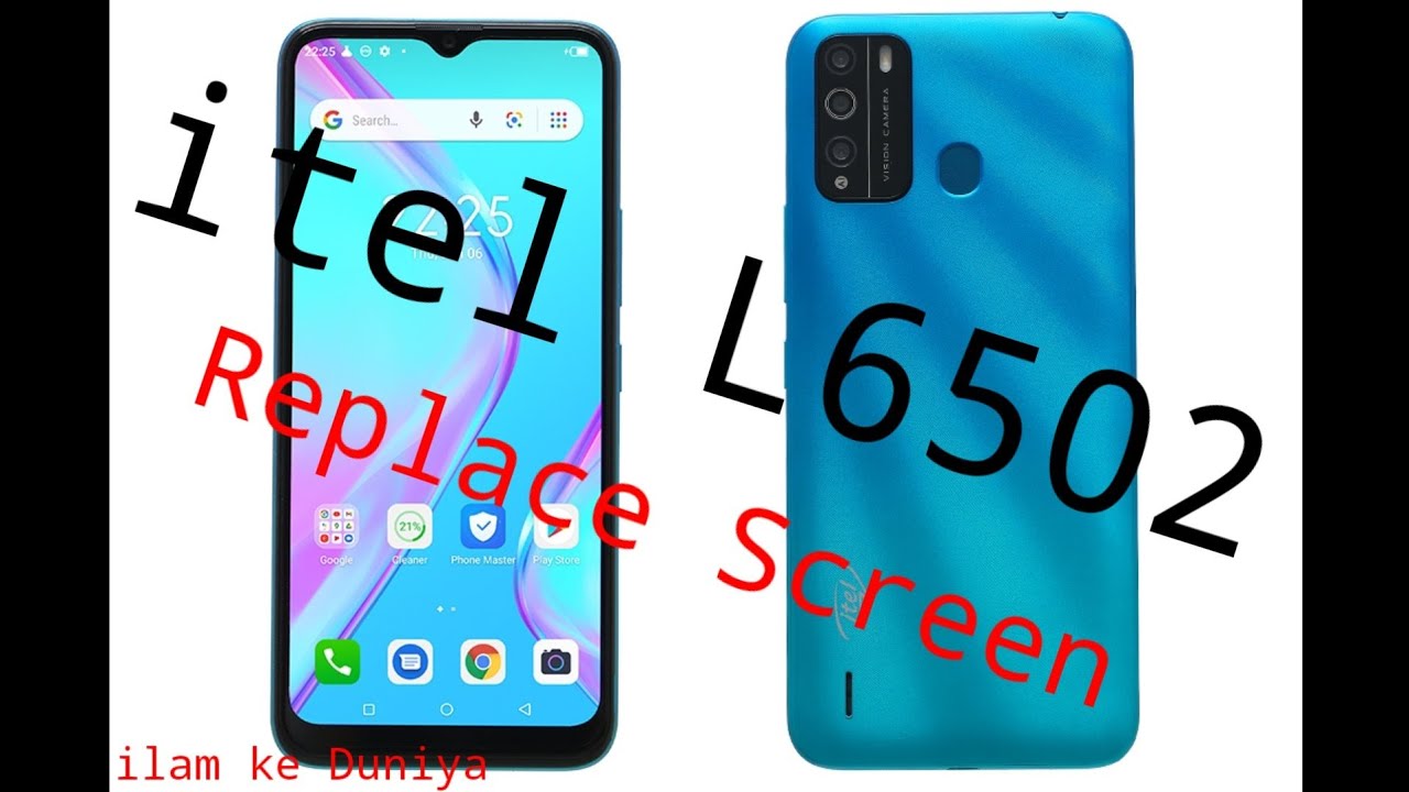 itel L6502 Replace new screen and all Phone open//Tarar//🥰 South Africa ...