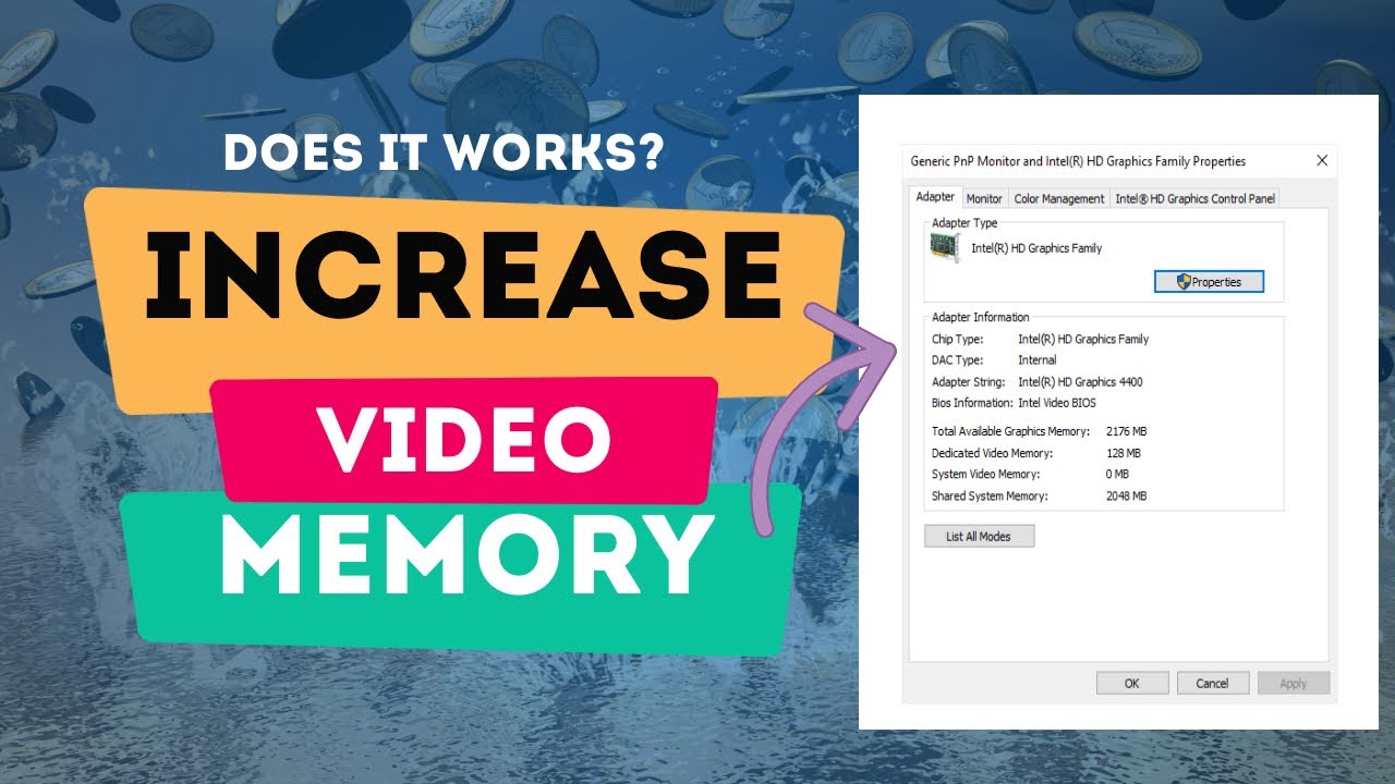 How to increase your dedicated video memory ? #V_6# - YouTube