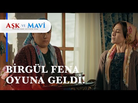 Hasibe Birgül'ü öyle bir oyuna getirdi ki... - Aşk ve Mavi 14. Bölüm