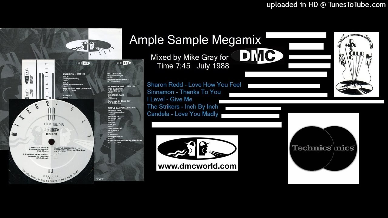 Ample Sample (DMC Mix by Mike Gray July 1988) - YouTube