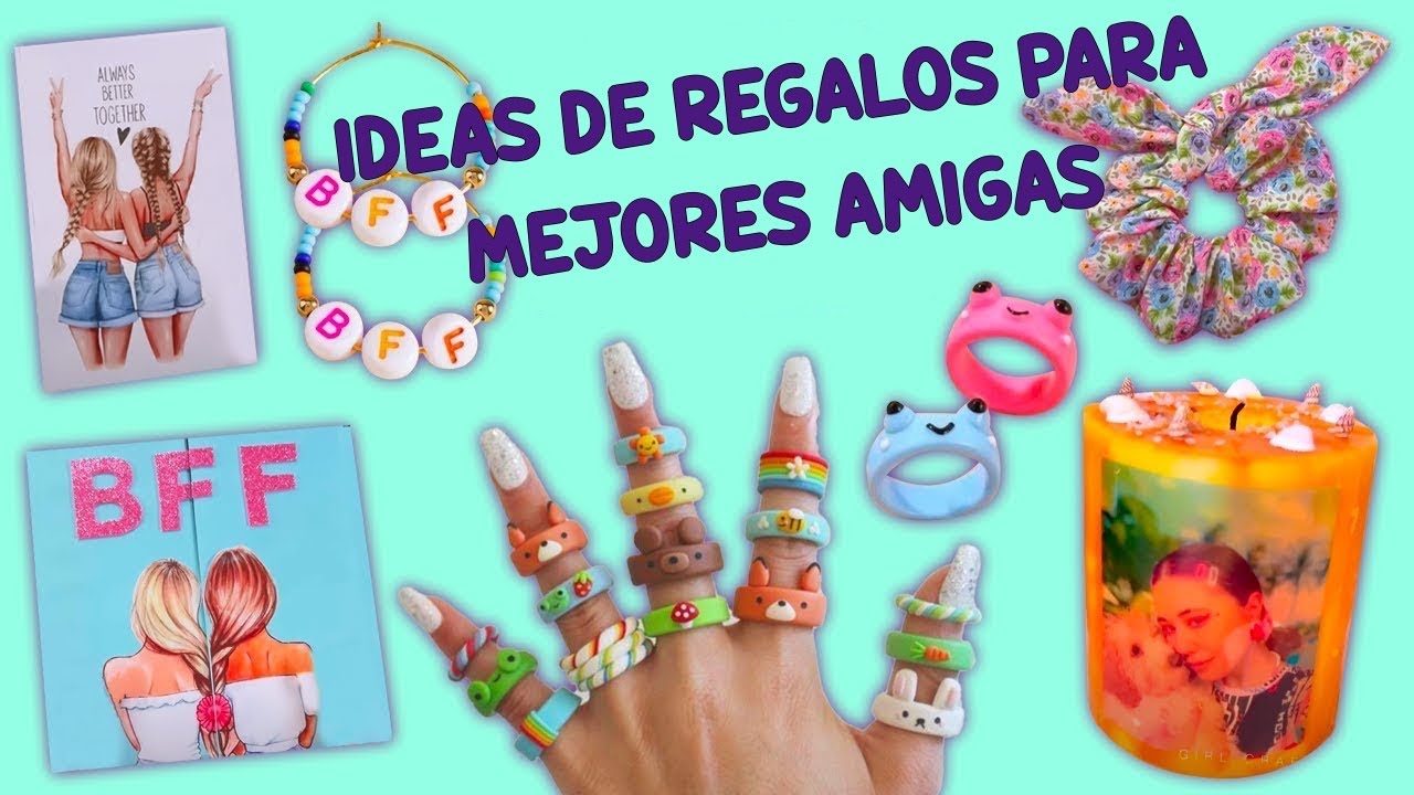 8 IDEAS DE REGALOS PARA MEJORES AMIGAS- CUADERNO BFF- CAJAS Y TODO ...