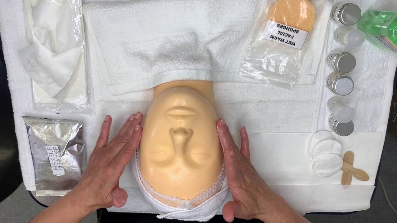 California State Board Exam Basic Facial Procedure - Cosmetology ...