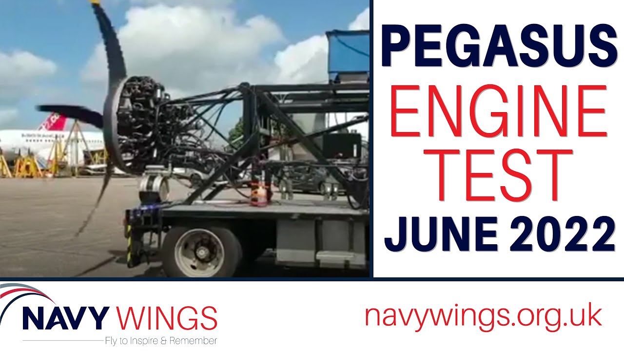 Pegasus Engine Test June 2022 - YouTube