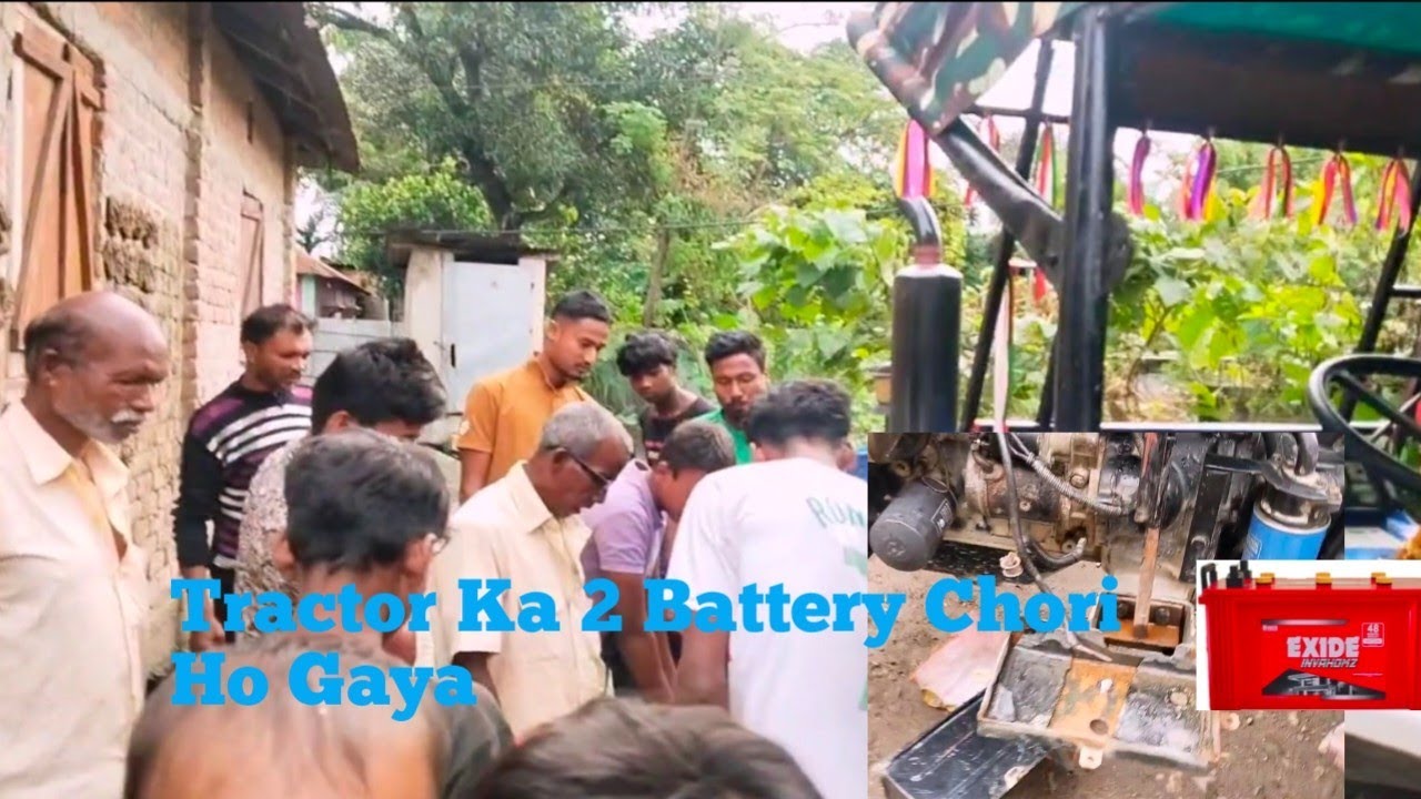 TRACTOR KA BATTERY CHORI HO GAYA 🤣 || CHOR KA DIMAK DEKHO || # ...