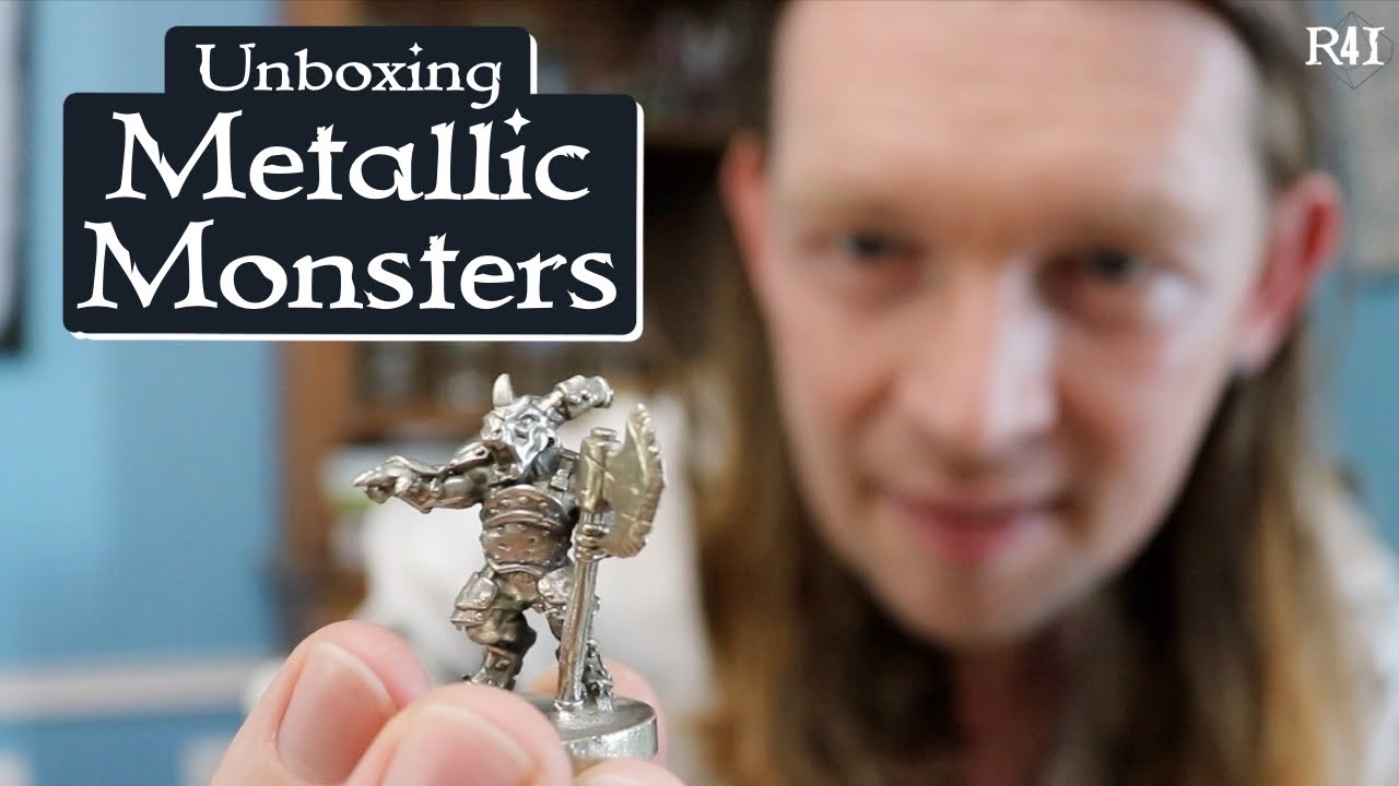Metallic Monsters Unboxing - YouTube