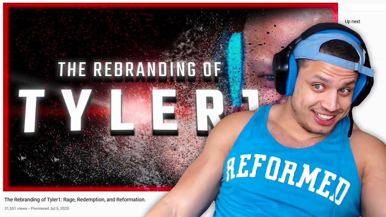 😲 Tyler1 Reacts To "The Rebranding of Tyler1" - YouTube