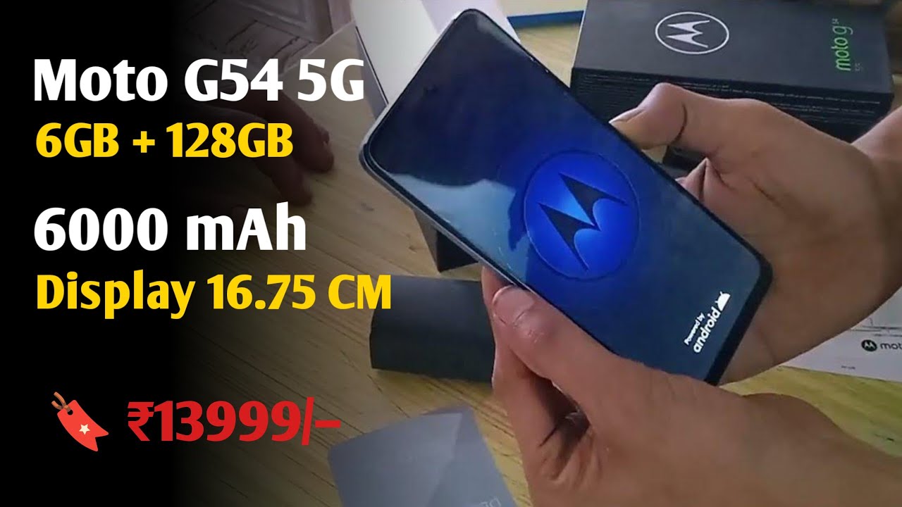 Motorola Moto G54 5G Unboxing | Best Budget 5G Smart Phone | 5G Mobile ...