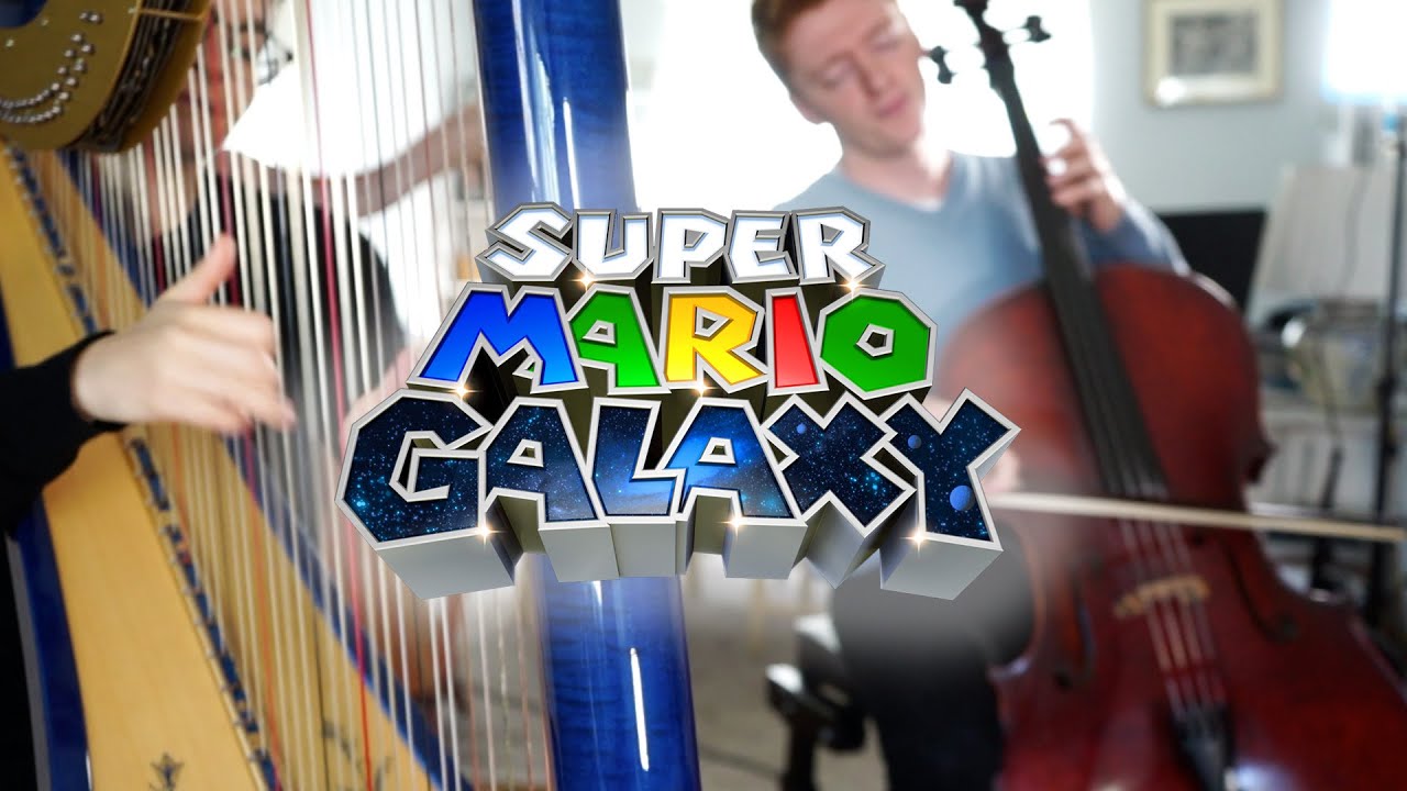 Gusty Garden Galaxy Cover - Super Mario Galaxy [Harp & Cello Cover ...