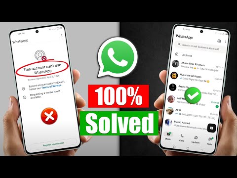 Ban Whatsapp New Solution 2026 ✅|| This account can't use Whatsapp Problem New Solution 2026