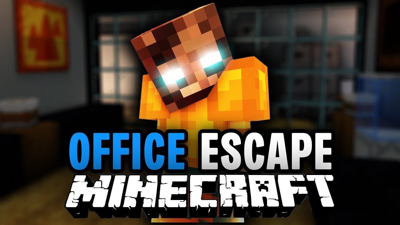 I Tried To Escape This Haunted Office in Minecraft - YouTube