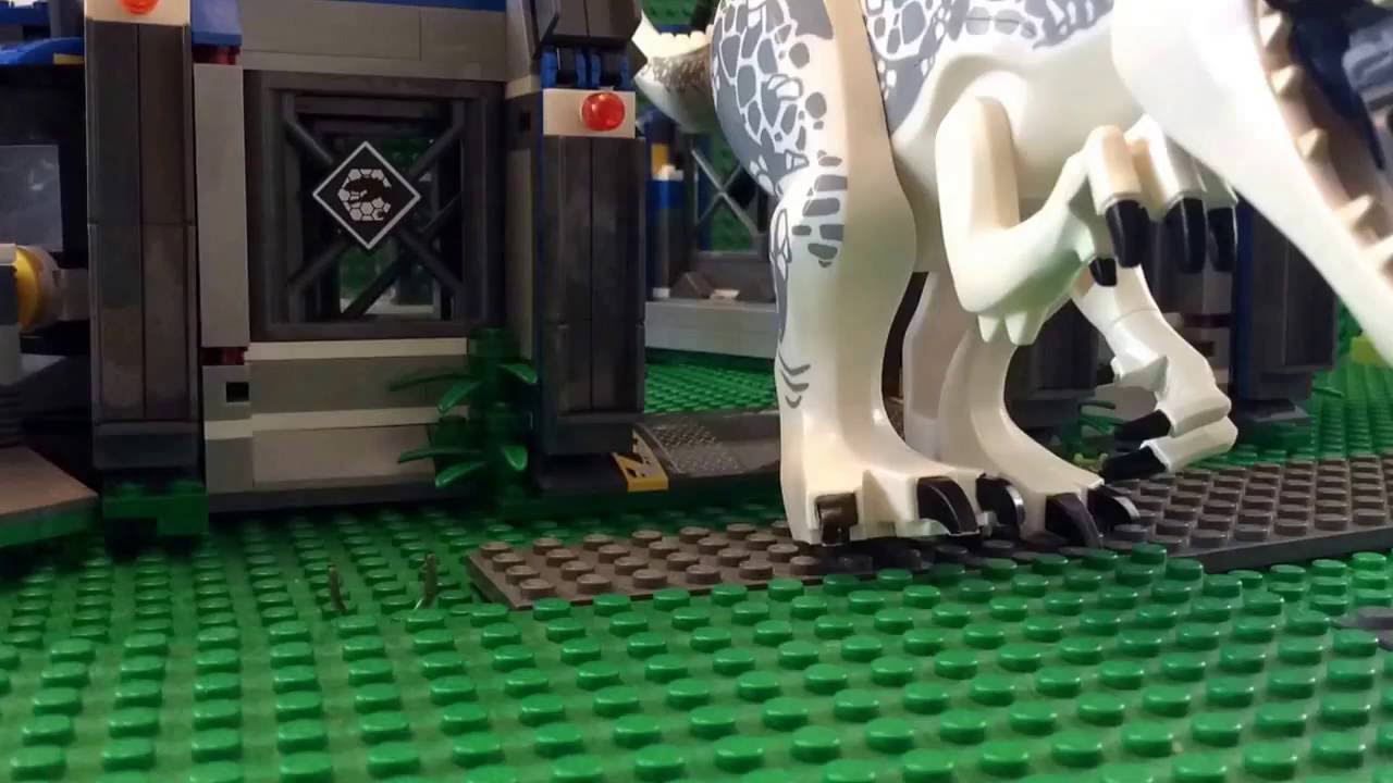 Lego Jurassic World Stop Motion - YouTube