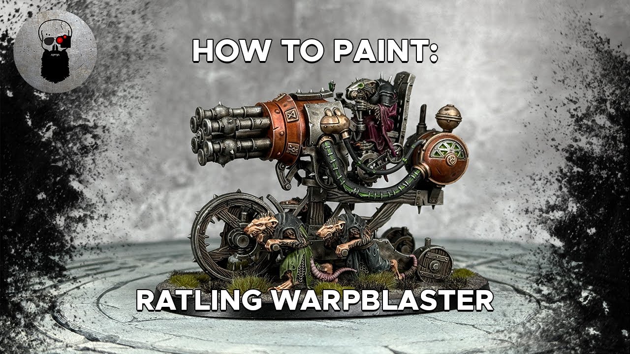 Contrast+ How to Paint: Skaven Ratling Warpblaster - YouTube