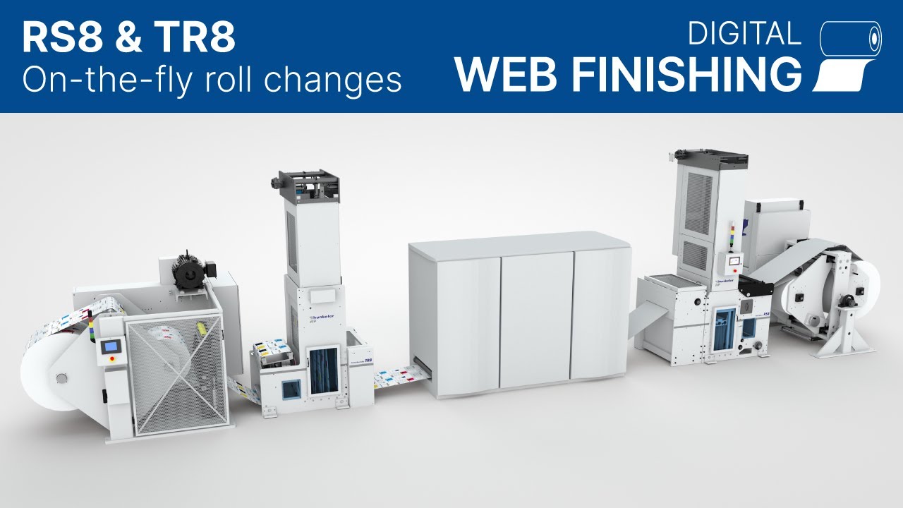 Roll Splicer RS8 / Turret Rewinder TR8 – On-the-fly roll changes ...