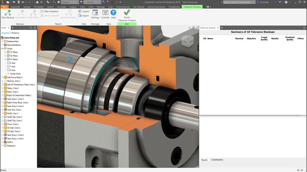 Inventor Tolerance Analysis 2019 - YouTube