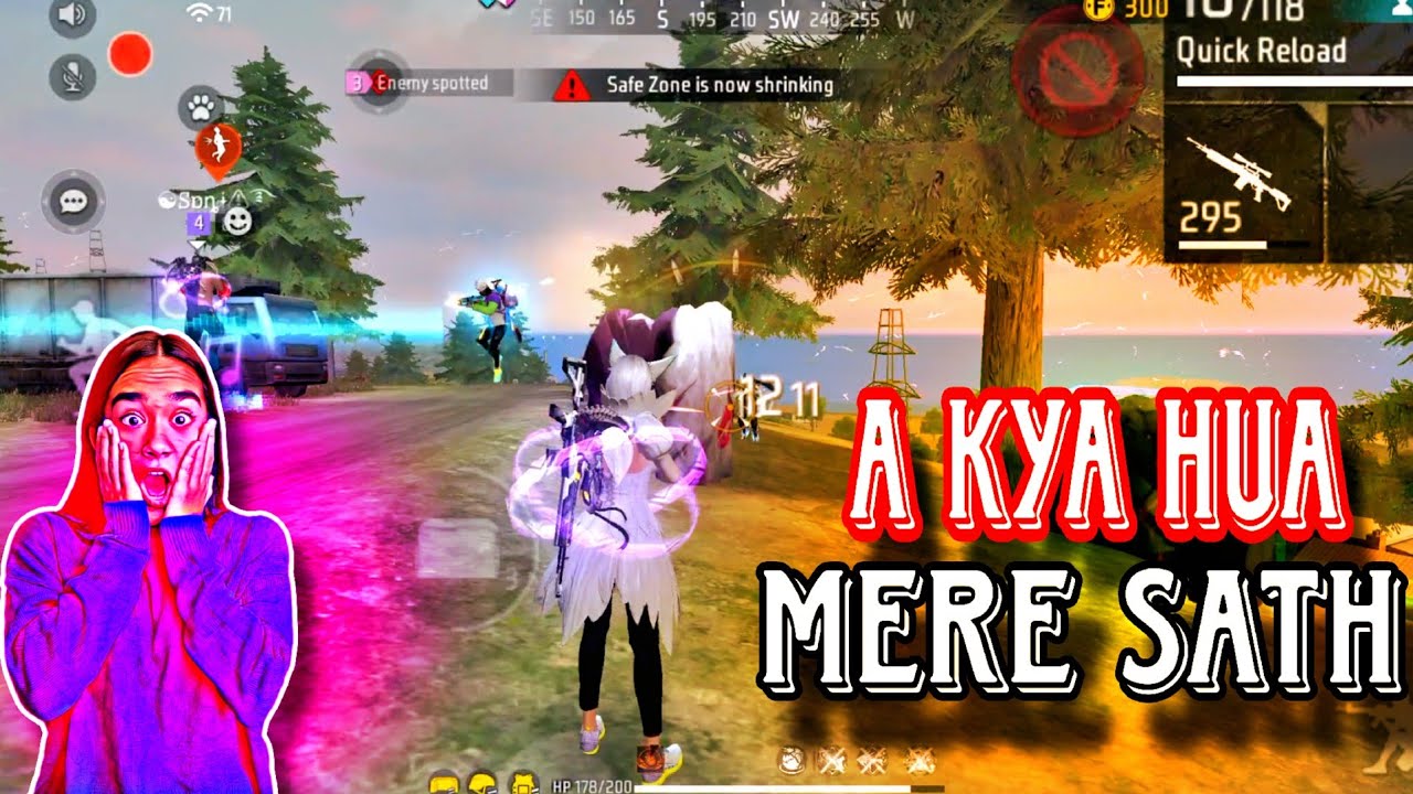 A Kya Hua Mere Sath 😱 No Edit 🥵 Fair Gameplay 😔 It's Me 😕 Free Fire ...