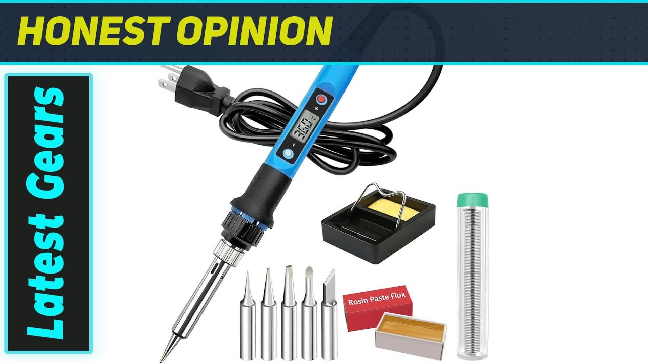 Unboxing and Testing: Soldering Iron Kit - YouTube