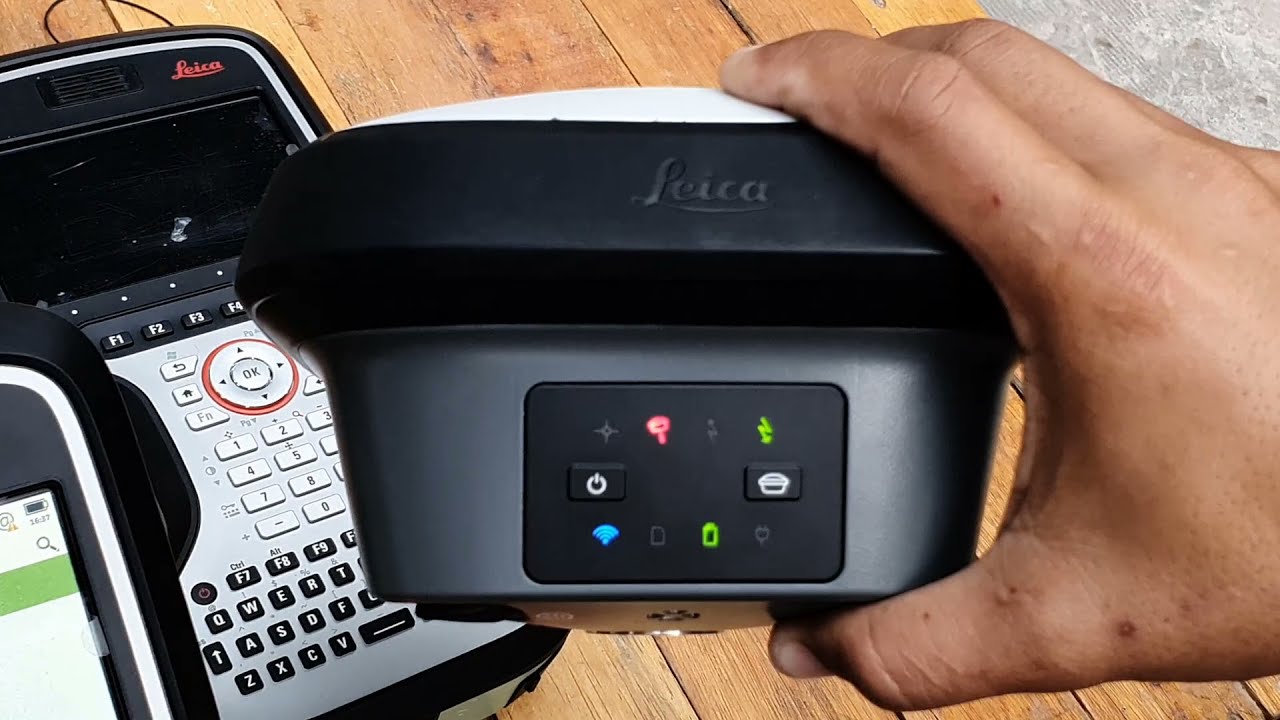 Leica GS18T RTK Working style (Part2) - YouTube