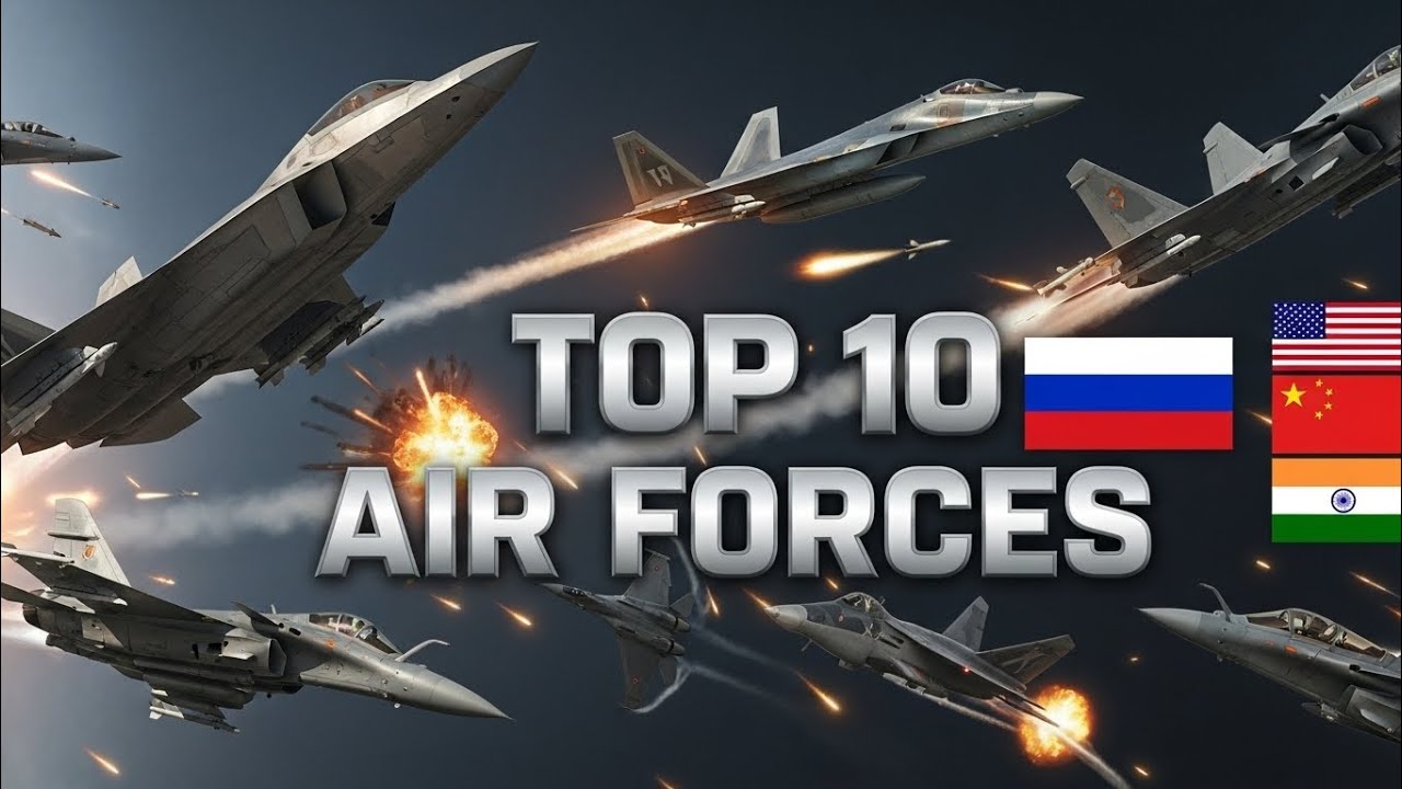 Top Air Forces in the world| USA Is top Air force new video 2025 - YouTube