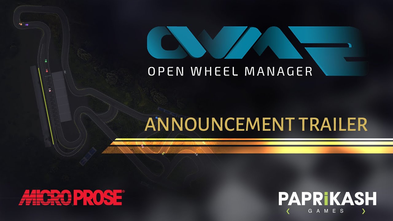 Open Wheel Manager 2 - Announcement Trailer - YouTube