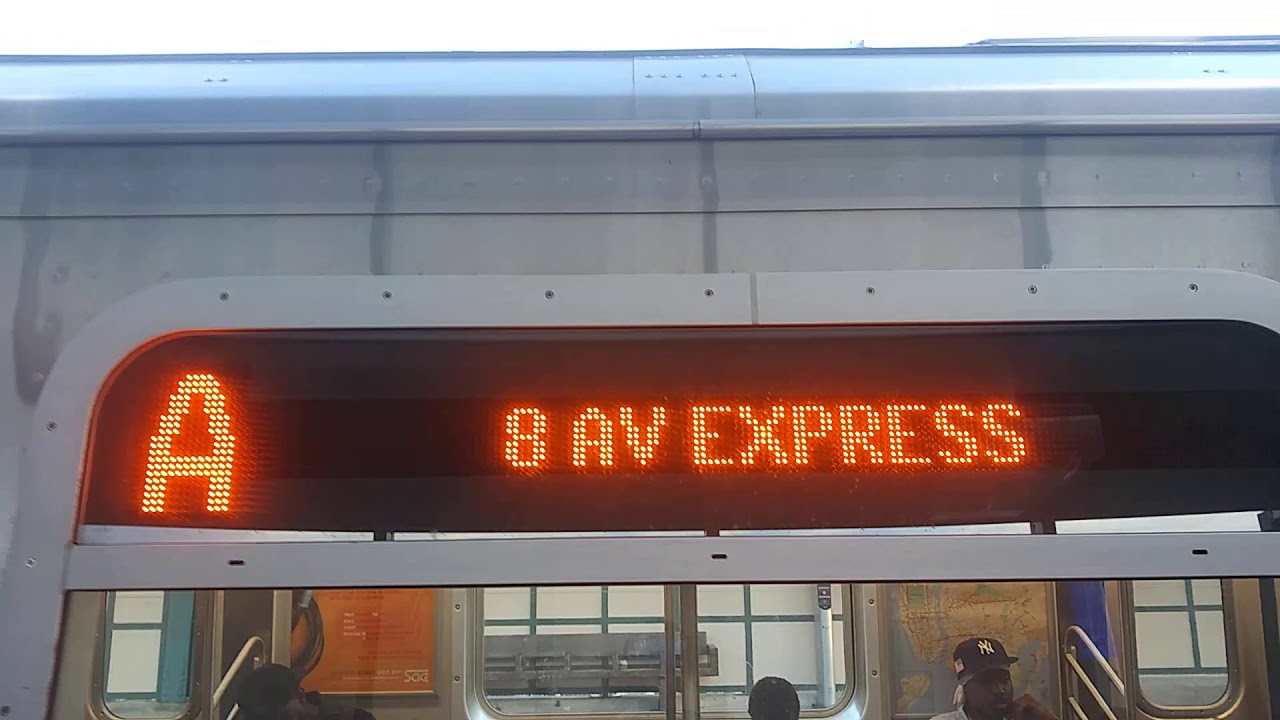 207 Street Bound R179 A Train At Beach 60 Street - YouTube