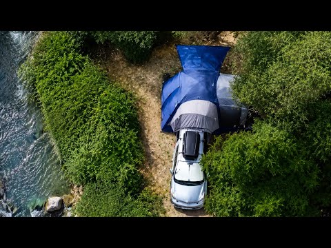 NOUS AVONS TRANSFORMÉ NOTRE VOITURE EN MAISON DE 3 PIÈCES POUR LE CAMPING EN FAMILLE