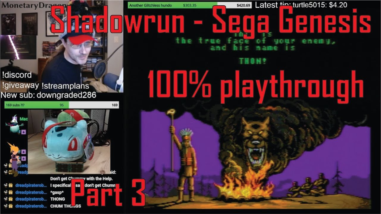 Shadowrun - Genesis 100% playthrough - Part 3 of 3 - YouTube