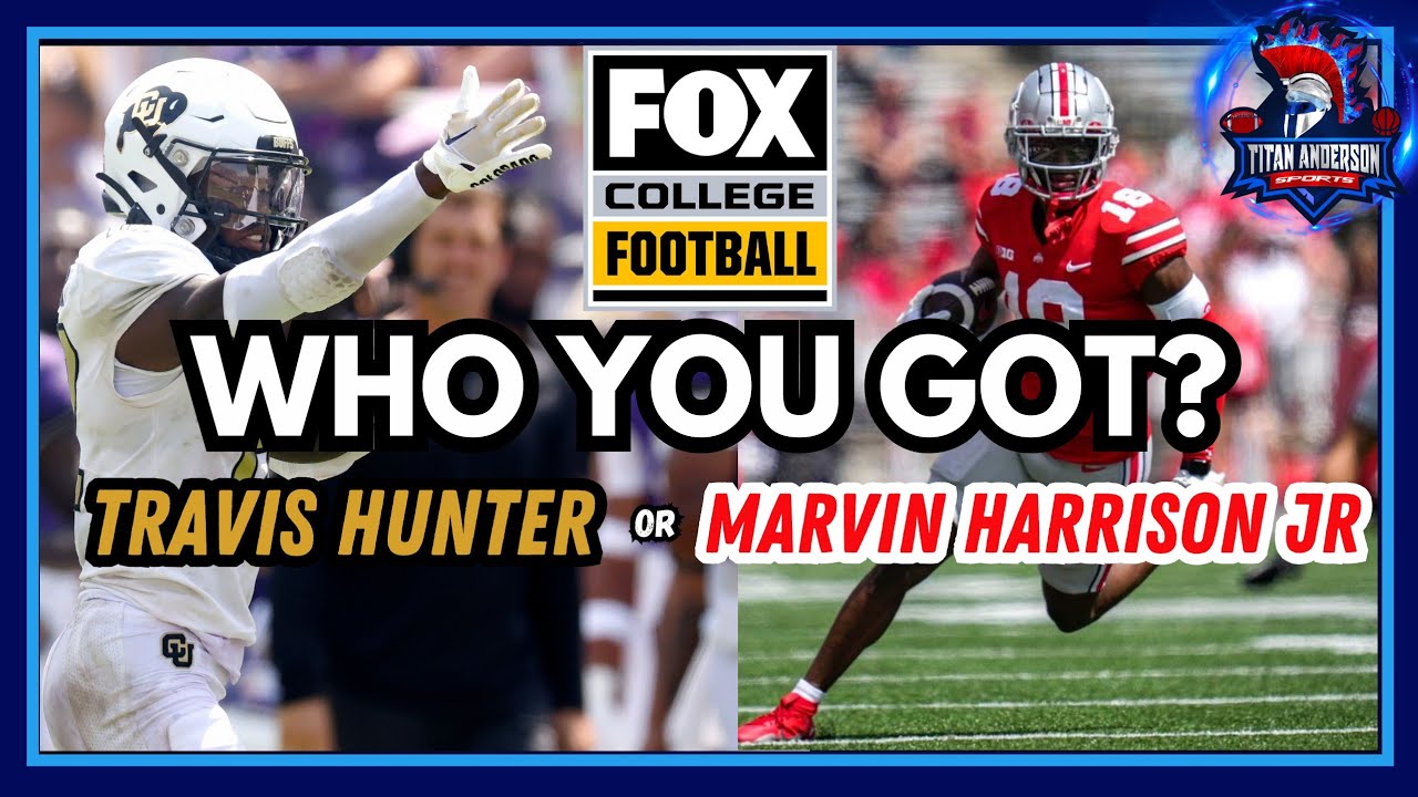 TRAVIS HUNTER vs MARVIN HARRISON JR. | FOX College Football | Colorado ...