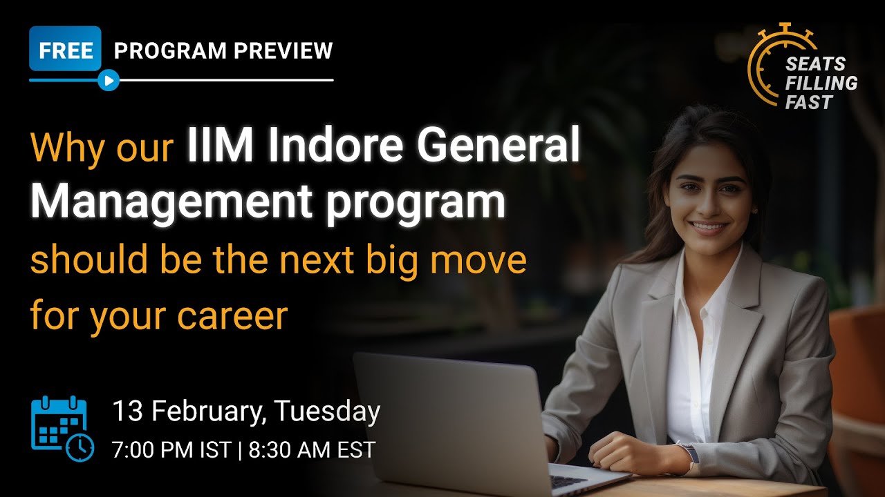 🔥Why General Management is the Next Big Move for Your Career? IIM ...