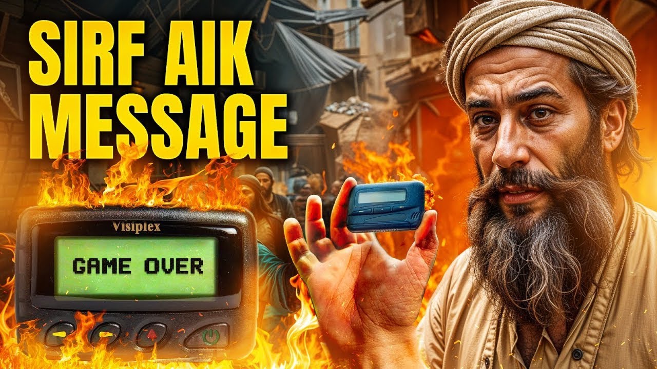 One Message That Blasted 3000 Pagers at Once How Pager Explosive Attack ...