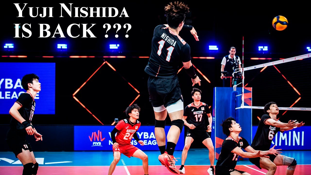 Yuji Nishida IS BACK ??? First Match in VNL 2021 | Monster of the ...