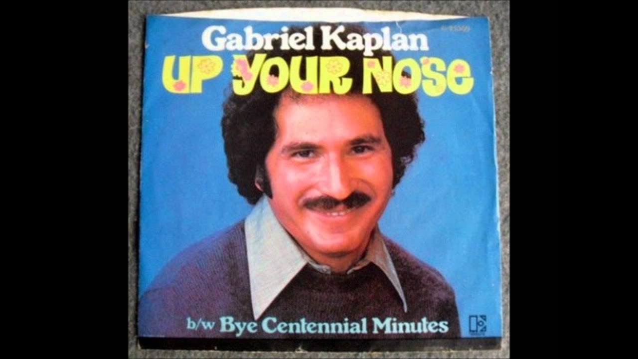 Gabriel Kaplan - Up Your Nose (1977) - YouTube