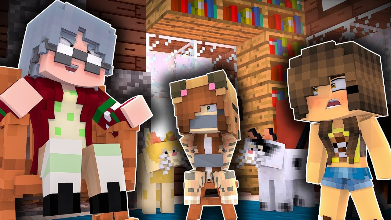 Minecraft Daycare - CRAZY CAT LADY !? (Minecraft Roleplay) - YouTube