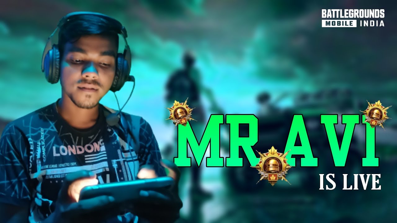 I'M BACK IN BGMI 😍 || MR AVI IS LIVE 🤩 #bgmi - YouTube